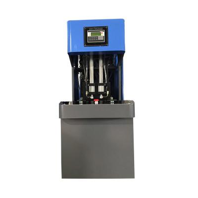 China Semi-automatic Two Cavities Hand Feed Wide Mouth PET Bottle Blowing Machine 2024 Product for sale