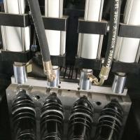 China Customized 2 Cavity Semi Automatic Plastic Bottle Blow Molding Machine for sale