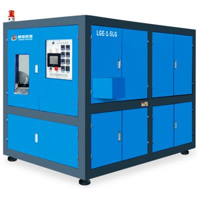 China 5 L Hollow Part Volume Semi Automatic Plastic Bottle Making Machine in South Africa for sale
