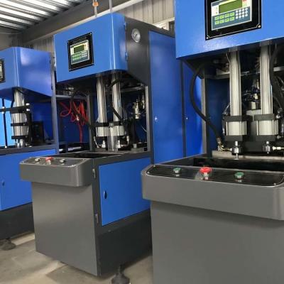 China Semi-automatic LGB-6L Pet Blowing Pet Bottle Machine for 3000 ml Hollow Part Volume for sale