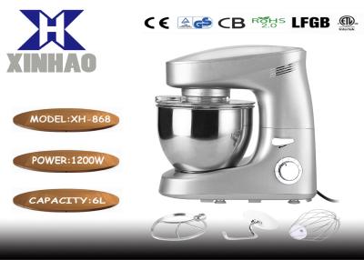 China 6L Professional Stand Mixer With Stainless Steel Bowl Kitchen Appliance for sale