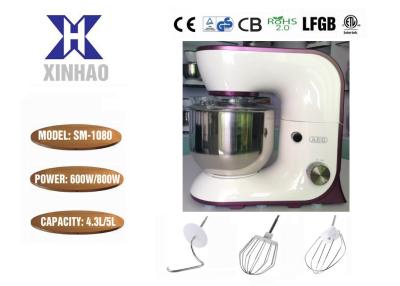 China GS ROHS 600 - 800W Planetary Stand Mixer with Removable Stainless Steel Mixing Bowl for sale