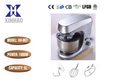 China Spray Sliver Planetary Stand Mixer Non - Slip Slicone Feet Dough Mixer for Home for sale