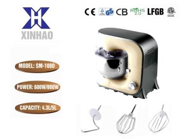 China 220 - 240V Powerful Cooks Stand Mixer 800 Watt Electric Rotary Egg Beater for sale