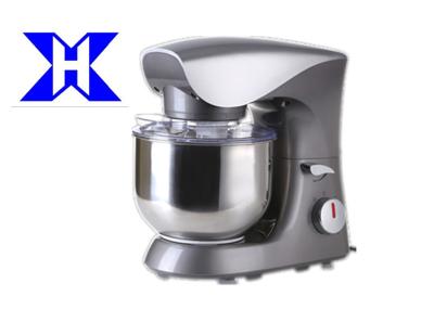 China Stand Mixer Kitchen Mixer Machine , Spray Sliver Cover And Grey Housing for sale