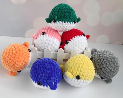 China Factory wholesale Handmade Super Soft Crochet Stress ball/Anxiety ball/Fidget Toys, Worry Pet, cute Amigurumi balls for sale