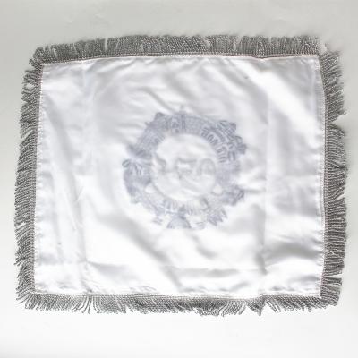 China Factory wholesale Challah Cover for Shabbat with Elegant Embroidery, Leather / fabric Challah Cover, for sale