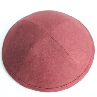 China Factory wholesale fabric Customized Embroidery Kippah, Kippot Customized linen fabric embroidery for wedding satin kipa for sale