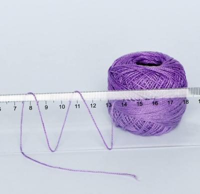 China 100% cotton yarn crochet yarn cotton in summer for hand knitting, for hand knot fringe Jewish, making TZITZI tassel for sale