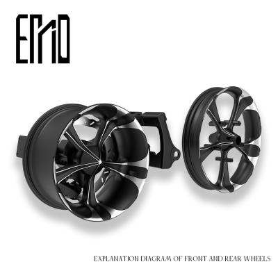 China INCA Custom Motorcycle Wheel LG-59 3D Hyperfine Turbo Style Wheels for sale