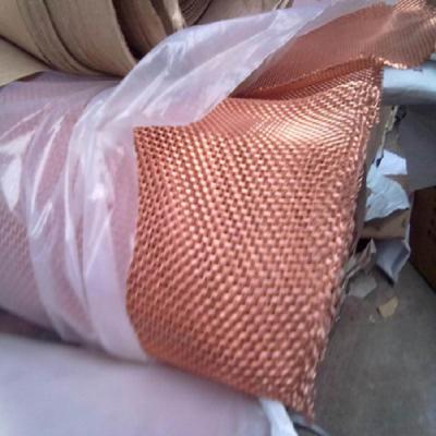 China Red Copper Woven Wire Mesh for sale