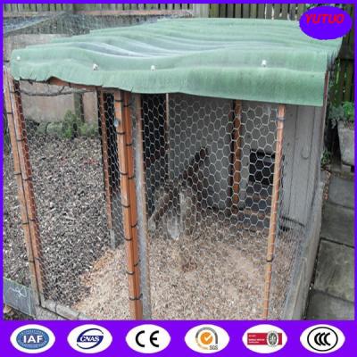 Malla de alambre hexagonal cubierta y galvanizada del PVC del pollo
