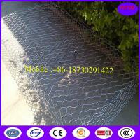 China Galvanized Hexagonal Gabion Baskets for sale