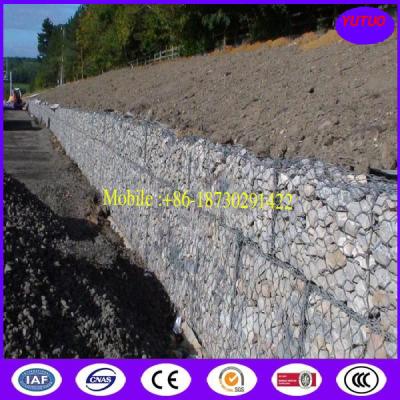 China pared revestida profesional del 1mx2mx1m Galvanized/PVC Gabion en venta