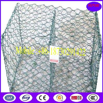 China Cesta revestida del PVC Gabion de China (certificado del SGS) en venta