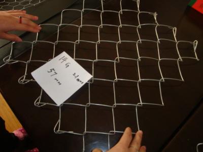 14 el indicador 50x50m m altura de 1,8 m galvanizó la cerca de la alambrada