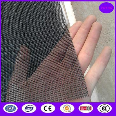 China 304 12mesh*0.7mm Stainless steel security window screen mesh/stainless steel insect screen for sale