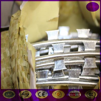 Китай Провод бритвы парикмахера двойника БТО 1О Фалт цинка безопасности ПРОВОДА -600ММ БРИТВЫ высокий консертина продается