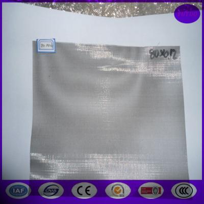 China stainless steel 80x0.14mm , 304 , 316 wire mesh , stainless steel 80 mesh, STOCK for sale