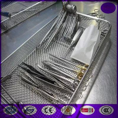 PRECIO de las cestas de alambre de la esterilización de la limpieza del instrumento médico de China