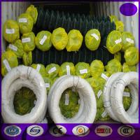 China Plastic/ vinyl coated chain link fence for sale
