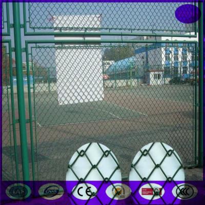 China China supply Heavy duty 6 feet galvanized vinyl coated or PVC coated chain link fence for sale