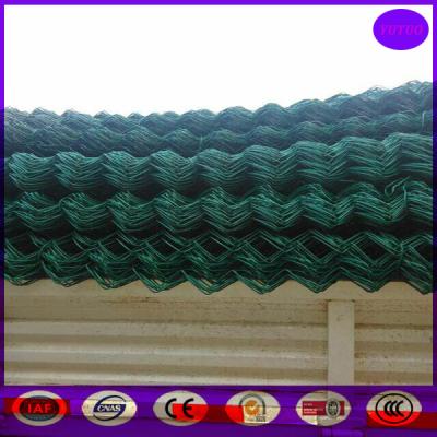 China Price 4.5mm Wire Diameter Powder Coating Chainlink Wire Mesh Fence for sale