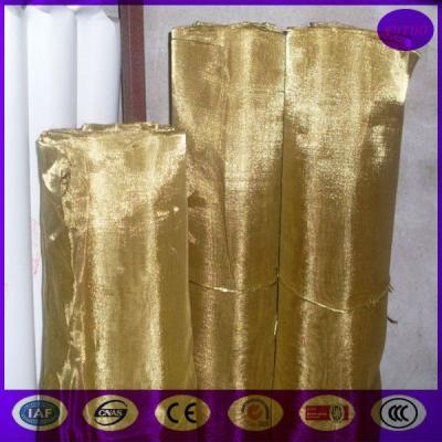 China 16 mesh ,wire dia 0.4mm, aperture 1.18mm plain weave brass wire mesh for sale