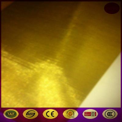 200 pantalla de malla de cobre amarillo del micrón H65, área de abertura 36,89% para proteger hecha en China