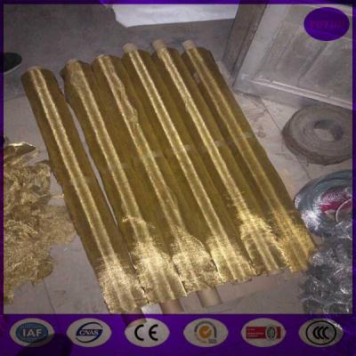 China Brass wire mesh #80 mesh x 0.12mm X1 m x 30m for shielding made in china for sale