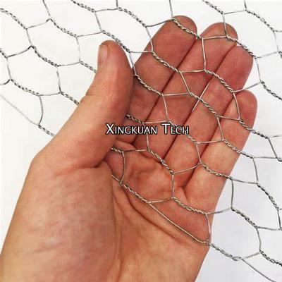 China Galvanized  Chicken Wire Mesh Netting , Hexagonal Wire Mesh Vinly Coating PVC for sale