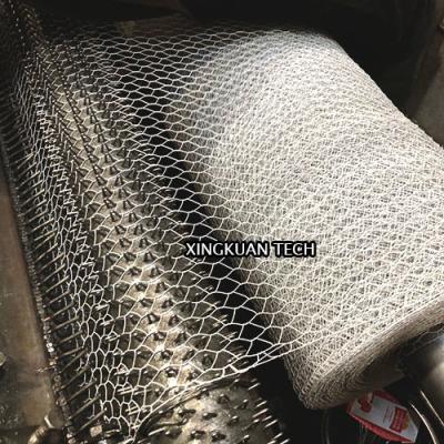 China Galvanized Weave Chicken Wire Mesh 16 Gauge Continuous Twist for sale