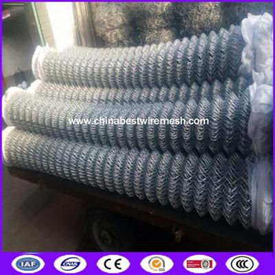 China ASTM 392 standard chain link fence with 610g zinc coating for fence for sale