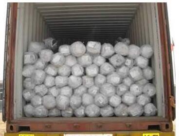 China ASTM A392 standard, galvanized chain link fence with 2.4x15.2m roll size for sale