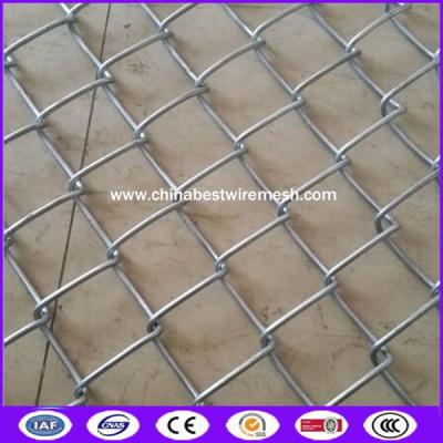 Alambrada galvanizada caliente estándar de ASTM A392 que cerca 50X50m m con el certificado del CE para las perreras del perro
