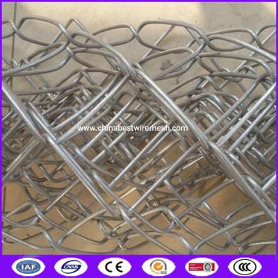 China zinc coating 6 x 6 Thick heavy chain link fence mesh roll for  function Dog Kennels for sale