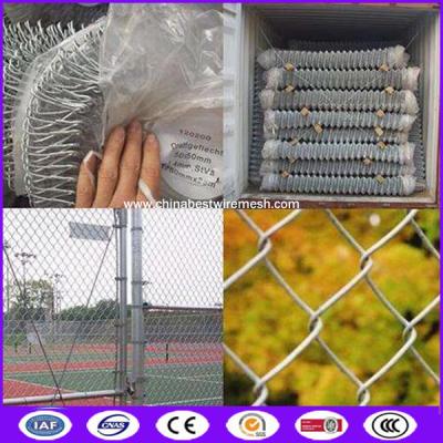 China 50mm Cyclone Wire Mesh Chain Link Fencing made in China for sale