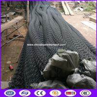 China Black Vinly and Electro Galvanized Chain Link Fence for Security for sale