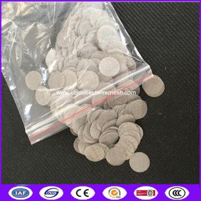 China Stainless Steel  Hookah Pipe Screen replace  Filters Mesh made in China for sale