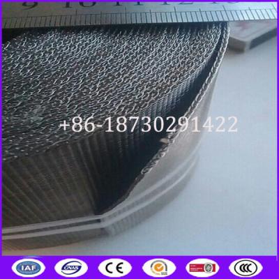 China 150meshx16mesh width 100mm,length 10 meters a flute for extruder for sale