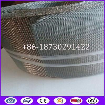 China 150meshx16mesh width 100mm,length 10 meters a flute for extruder for sale
