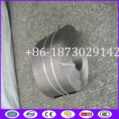 China 150meshx16mesh width 100mm,length 10 meters a flute for extruder for sale