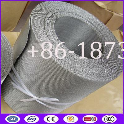 China 18X160 mesh 130mm width x 10m length reverse dutch weave filter screen belt for sale