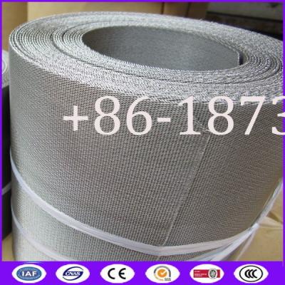 China 24x152mesh 135mm width x 10m length reverse dutch weave filter screen belt for sale