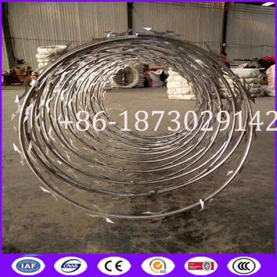 China High Security Helical Razor Wire Made in China for sale