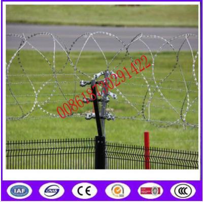 China strong barbed wire for playground/ sharp barbed wire for prison for sale
