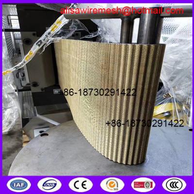 copper clad steel wire Continous filter belt screens for  Italy screen changer machine in plastic industry made in China