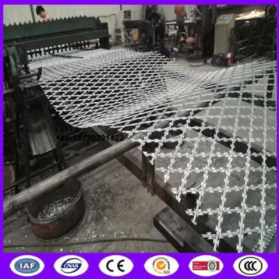 China High security welded razor wire mesh with blade type BTO-22 made in China for sale