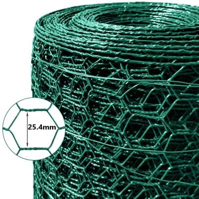 China PVC Coated Hexagonal Wire Netting / Chicken Wire Mesh for sale