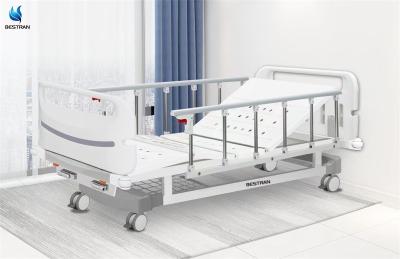 Китай Алюминиевая сплав боковые рельсы Ручная больничная кровать с блокировочными механизмами для клиники продается
